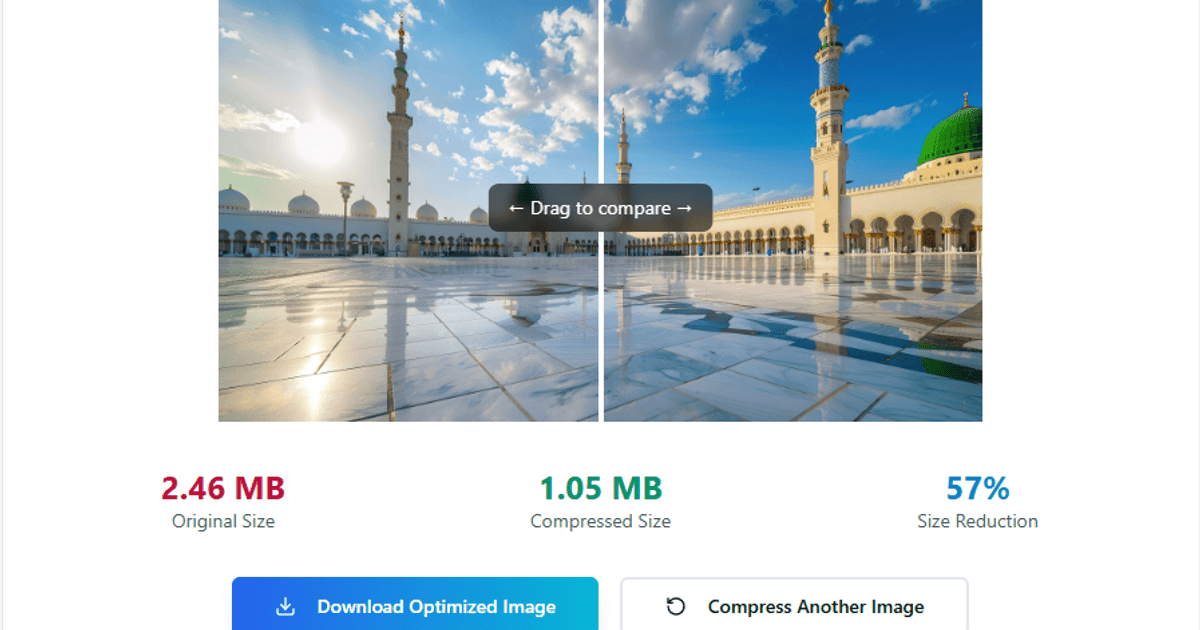 Compressly - Private AI Image Compressor | Reduce File Sizes by up to 90%